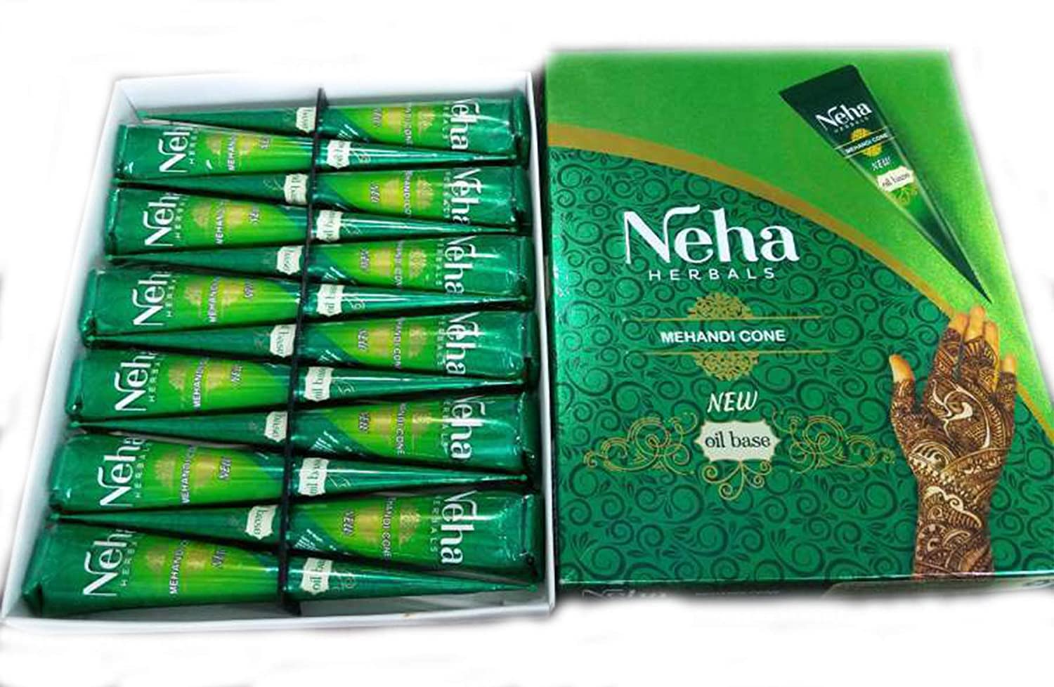 NEHA CONE MEHANDI PURPLE (12 IN 1) – Indoceylon