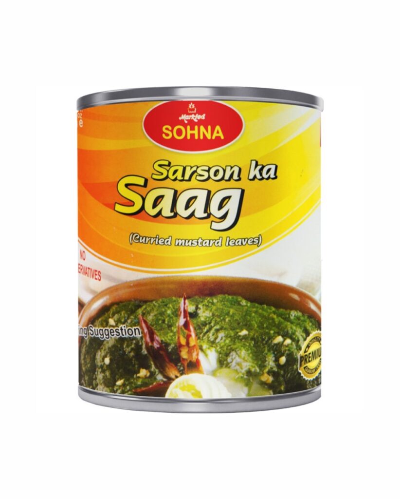 SOHNA SARSON KA SAAG 850GM*12 – Indoceylon